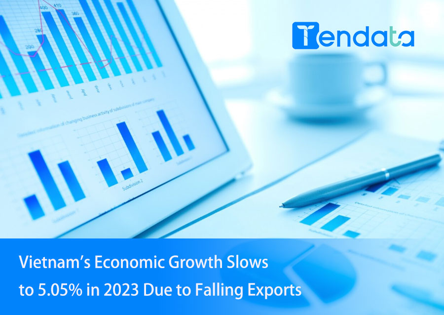 Vietnam's Economic Growth Slows to 5.05% in 2023 Due to Falling Exports