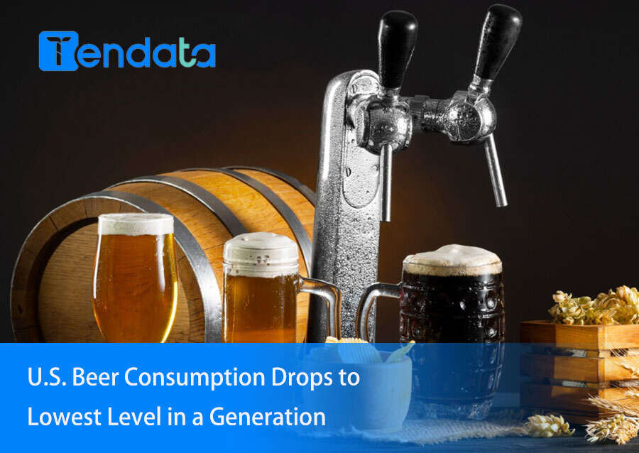 U.S. Beer Consumption Drops to Lowest Level in a Generation